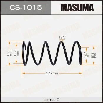 Пружина подвески MASUMA front COROLLA/ AE100, AE111, AE114, CE114