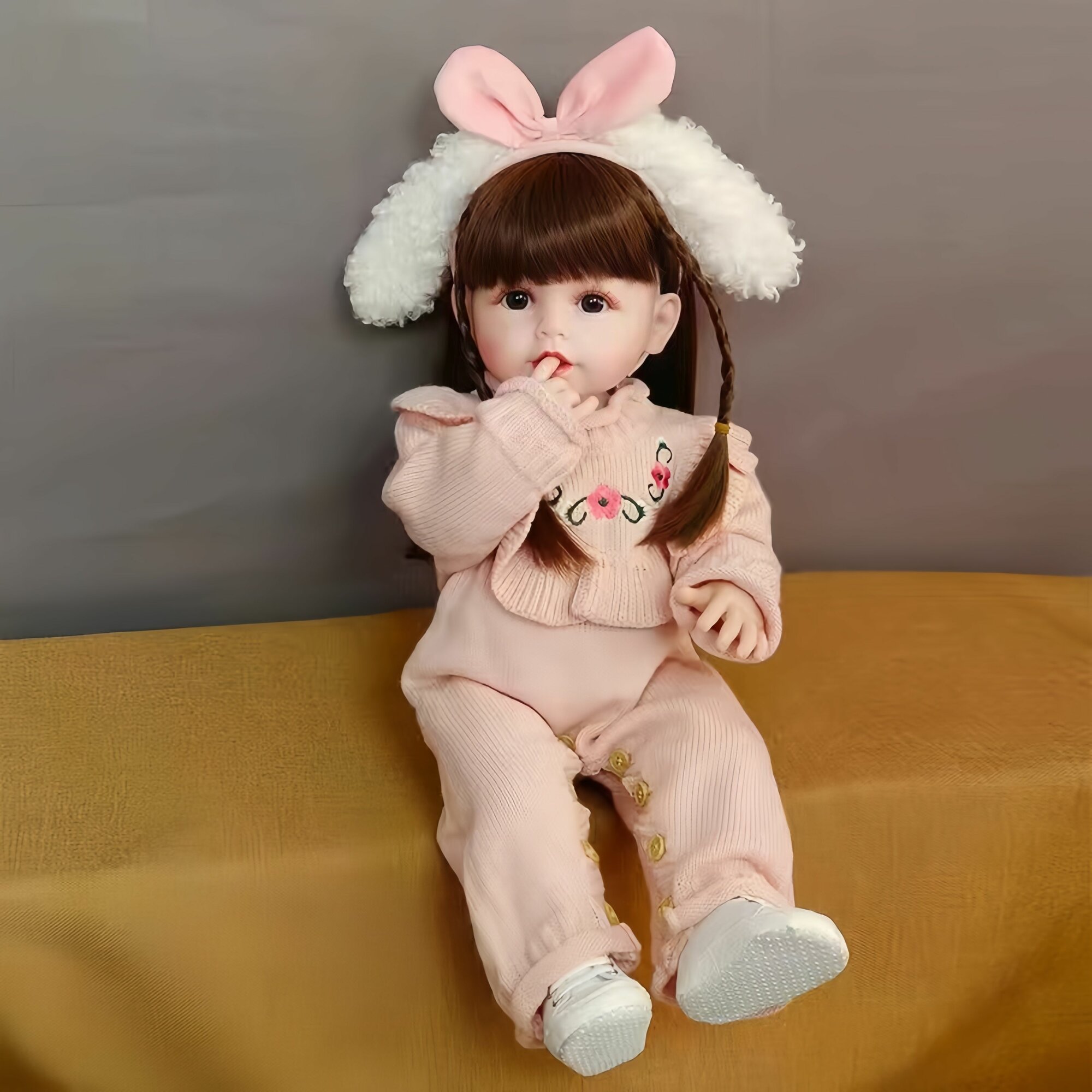 55cm Кукла реборн куклы для девочек реборн Reborn Doll Ledi