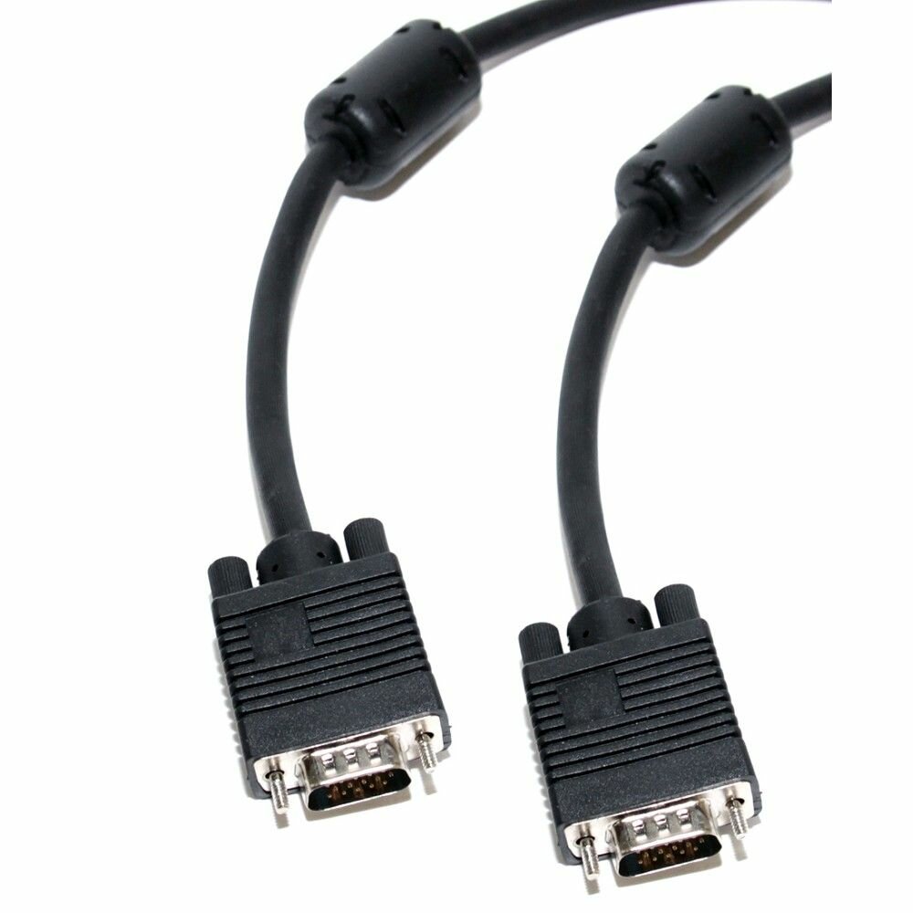 5bites Кабель HDMI DVI APC - 133 - 100 Кабель VGA сигнальный HD15M HD15M, ферр. кольца, 10м.