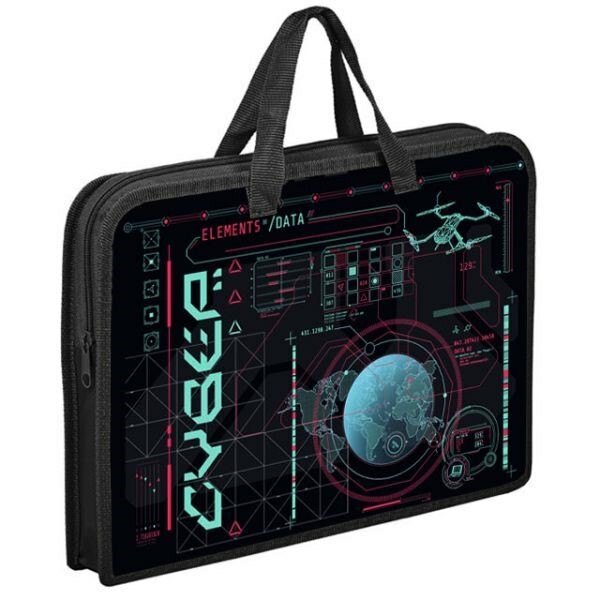 Папка для тетрадей А4 "Cyber" 34*24,5*3см