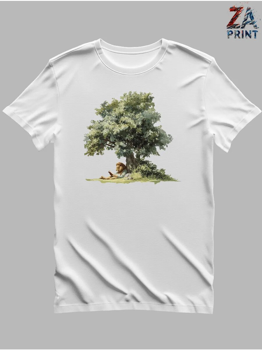 Футболка лев