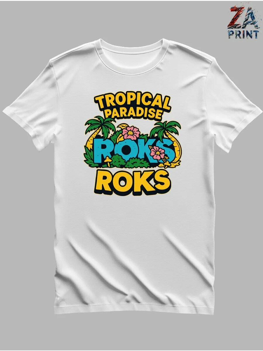 Футболка джунгли tropical paradise