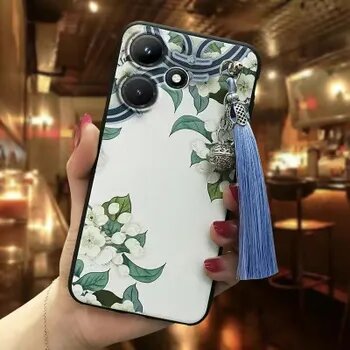 Устойчивый К Падениям И Царапинам Чехол Для Телефона Infinix HOT 30i X669D С Украшением Кисточкой