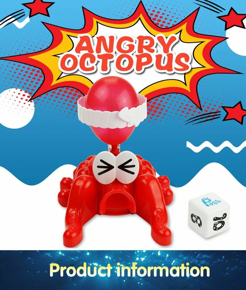 Интерактивная настольная игра "Злой осьминог" DK119537