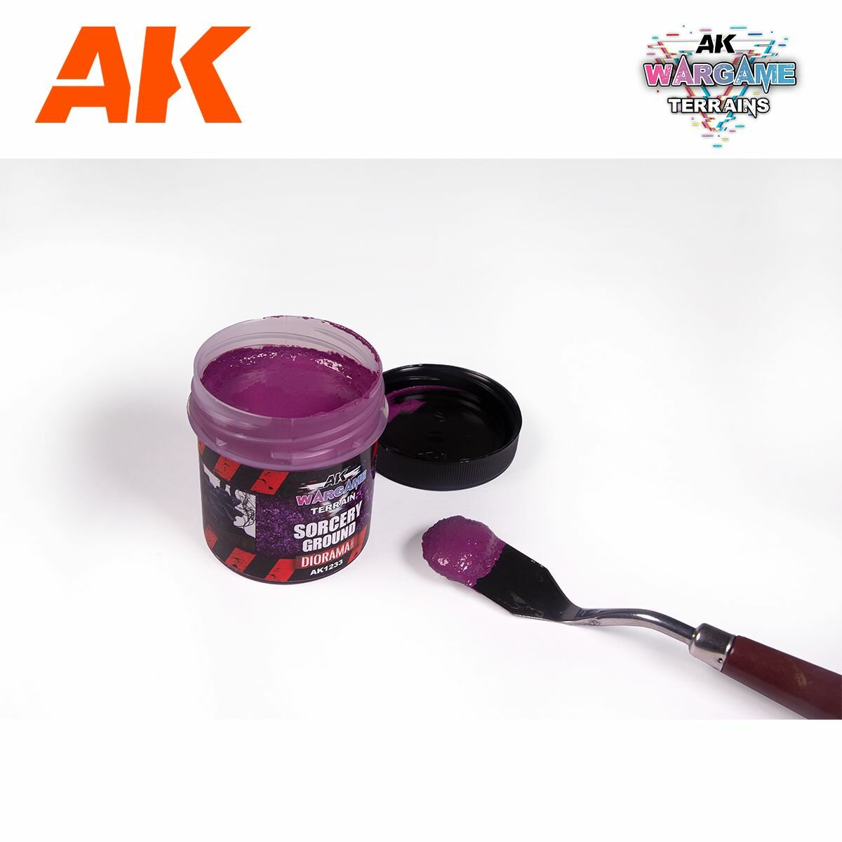 Паста для моделирования AK Interactive Sorcery Ground 100ml — фото 1