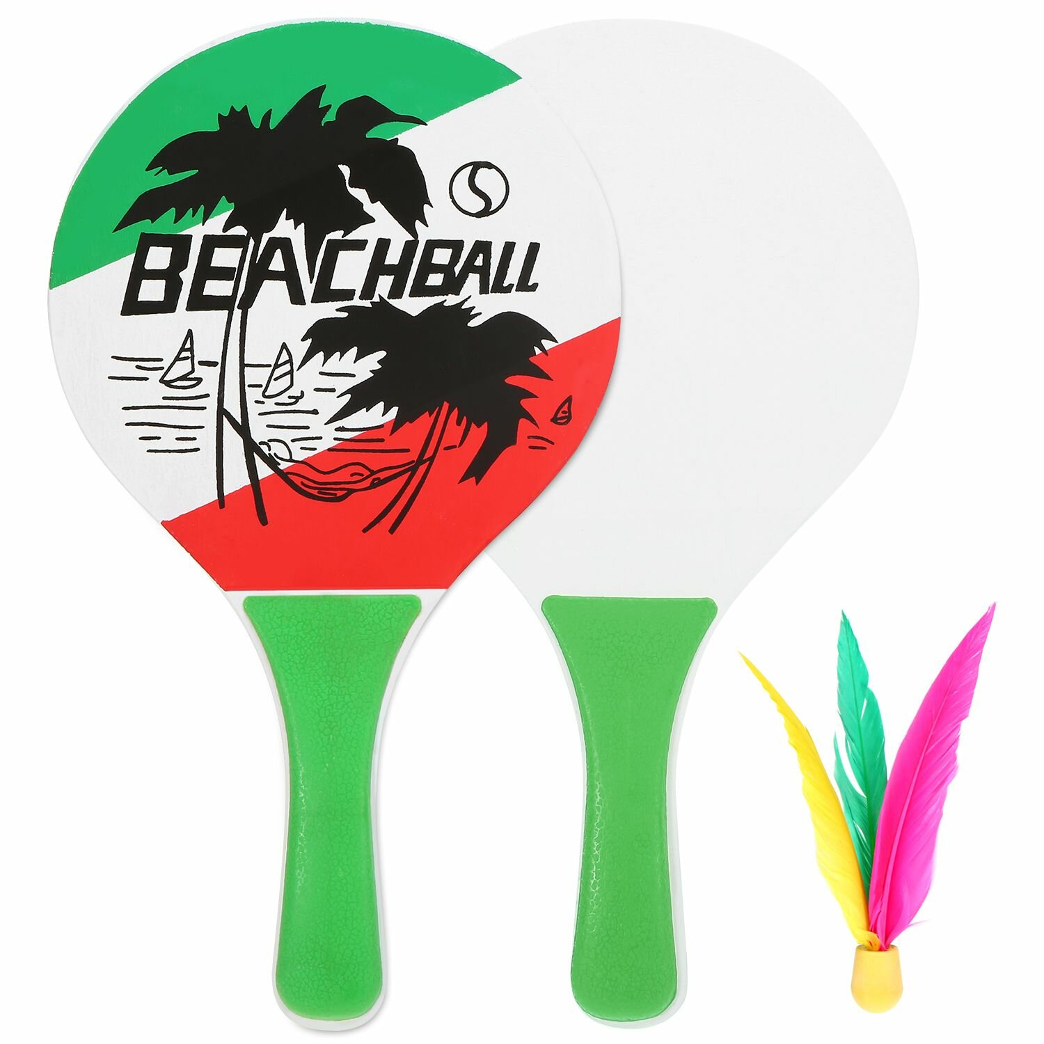 Веселая ракетка для бадминтона для крикета, 5 мм, пятислойная ракетка для бадминтона