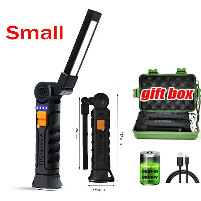 Портативный светодиодный фонарь WORKLIGHT, Small-box