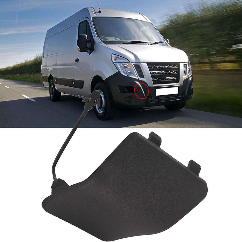 Накладка на отверстие буксировочного крюка бампера 511800537R для Nissan NV400 Renault Master