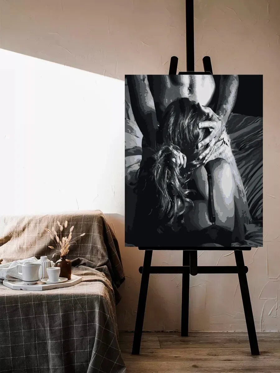 Картина по номерам Эротика Страсть Любовь Влечение Соблазн