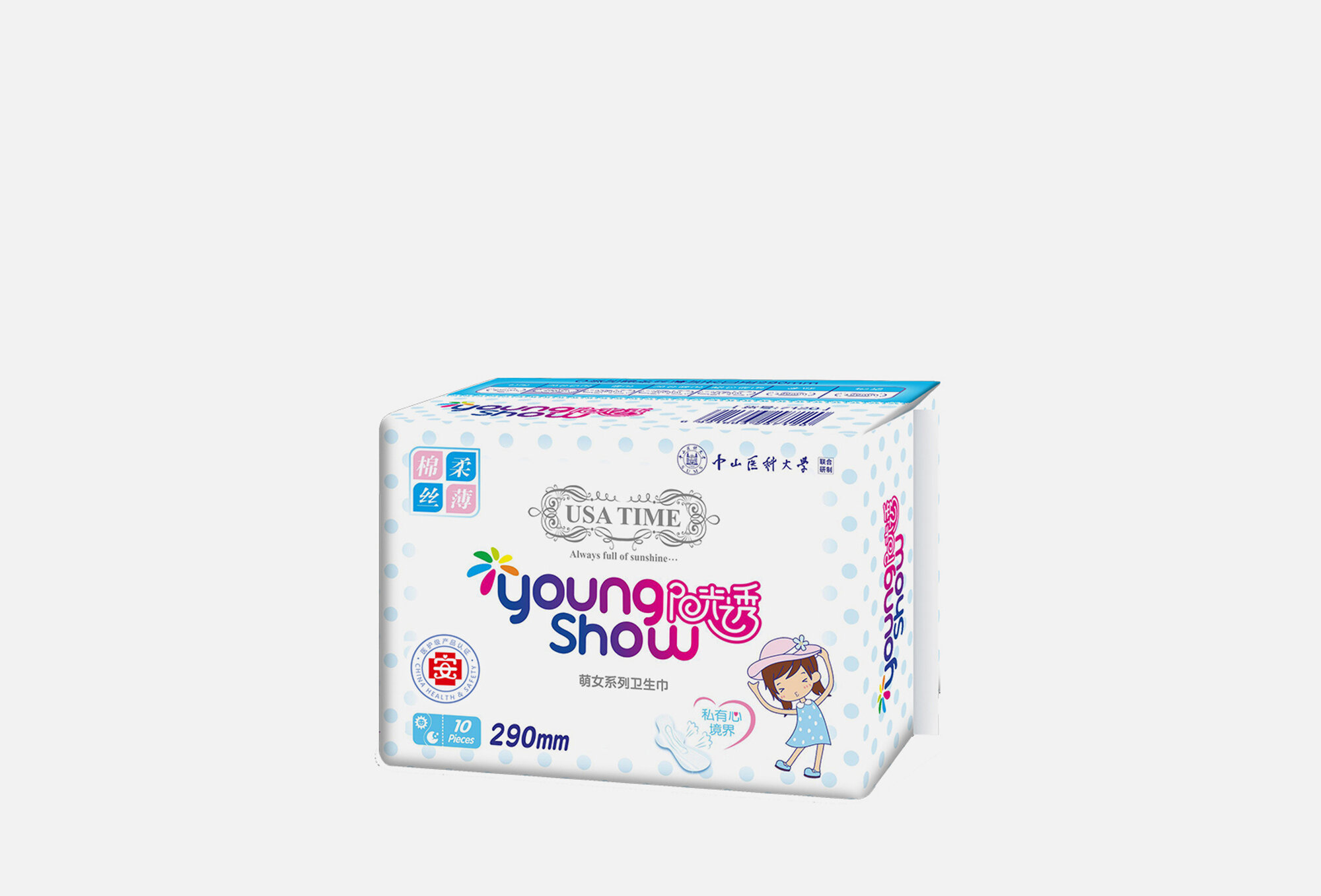 Прокладки ночные YOUNG SHOW 290мм USA time