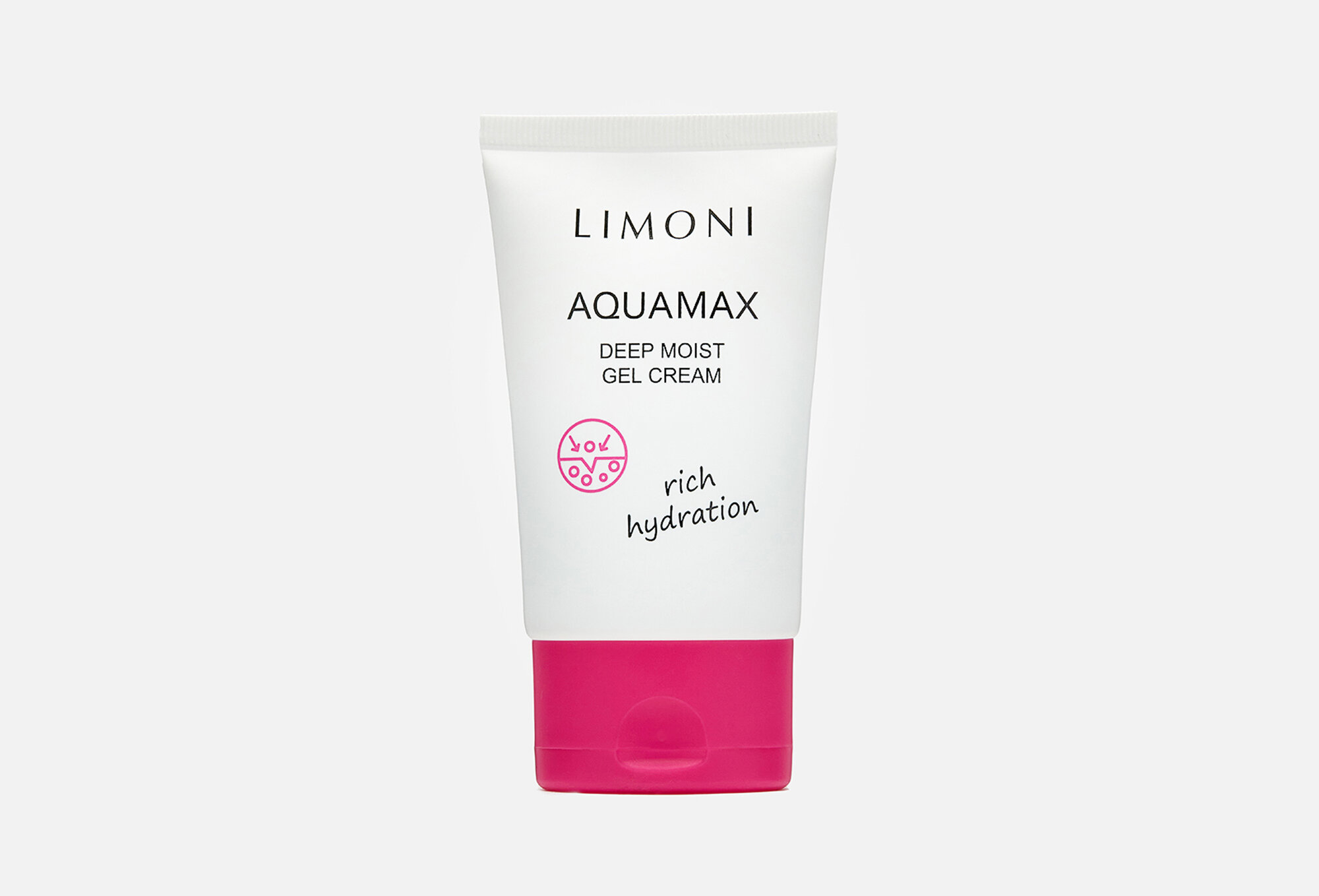 Глубокоувлажняющий гель-крем для лица LIMONI AQUAMAX DEEP MOIST GEL CREAM 50 мл