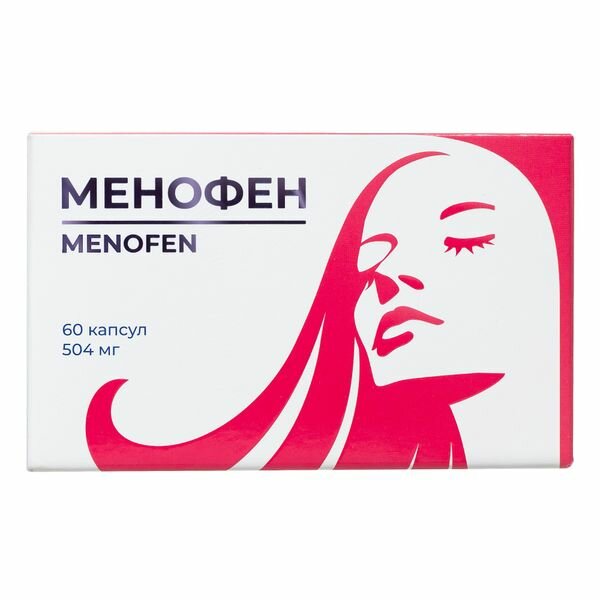 Менофен капсулы 504мг 60шт