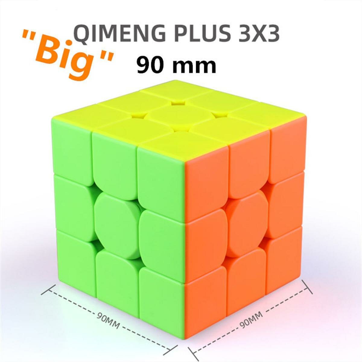 [Picube]qiyi mofangge qimeng plus 3x3x3 big magic 9cm 90mm speed cube головоломка без наклеек обучающие кубики игрушки д