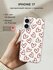 Чехол на Apple iPhone 17 / Айфон 17 с принтом "Little hearts doodles 2 - 14 февр...
