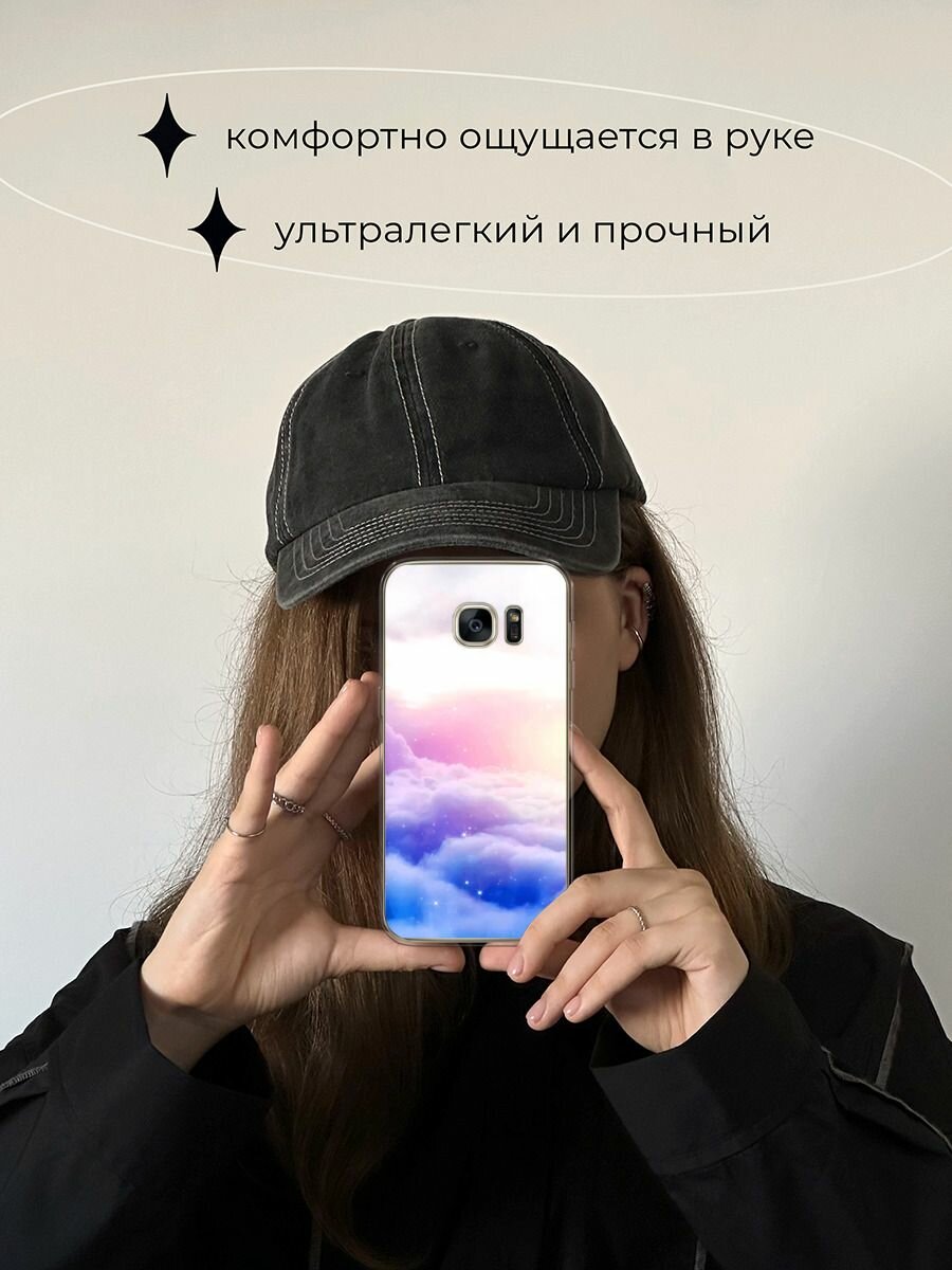 Чехол на Samsung Galaxy S7 / Самсунг Галакси С 7 с принтом "Небеса" — фото 1