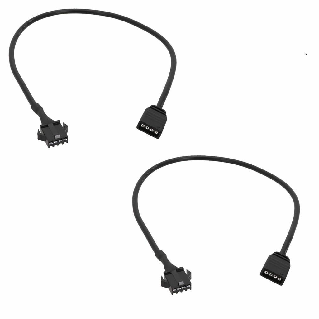 Набор 2 -го шнура Argb для DeepCool/Lian Li Li LED LERIPS Computer Fan, - 4-КОНТАКТНЫЙ разъем