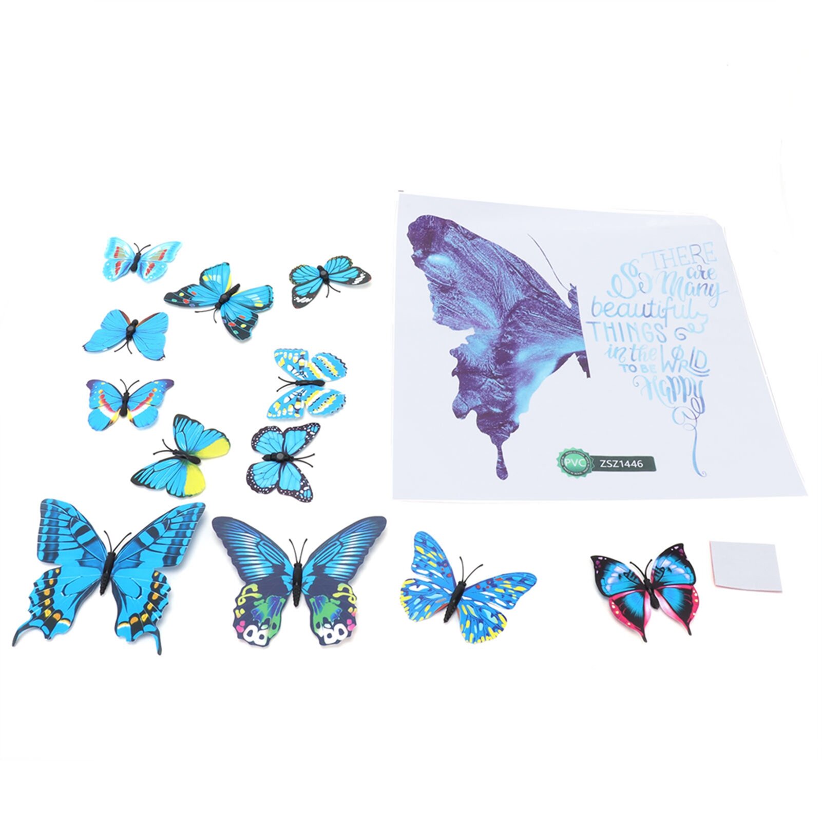 Набор наклеек на стены с бабочками, инновационные наклейки на стену для гостиной, спальни, фон
