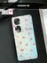 Чехол на Honor 90 / Хонор 90 с принтом "Romantic 2", прозрачный