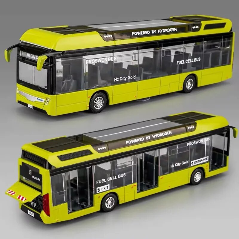 Металлический автобус 1:32