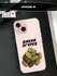 Чехол на Apple iPhone 15 / Айфон 15 с принтом "Дикий огурец", прозрачный
