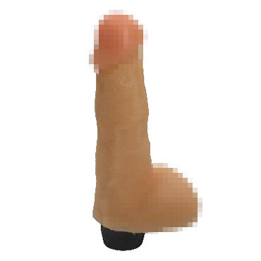 Биоклон Вибратор реалистичной формы, телесный С мошонкой