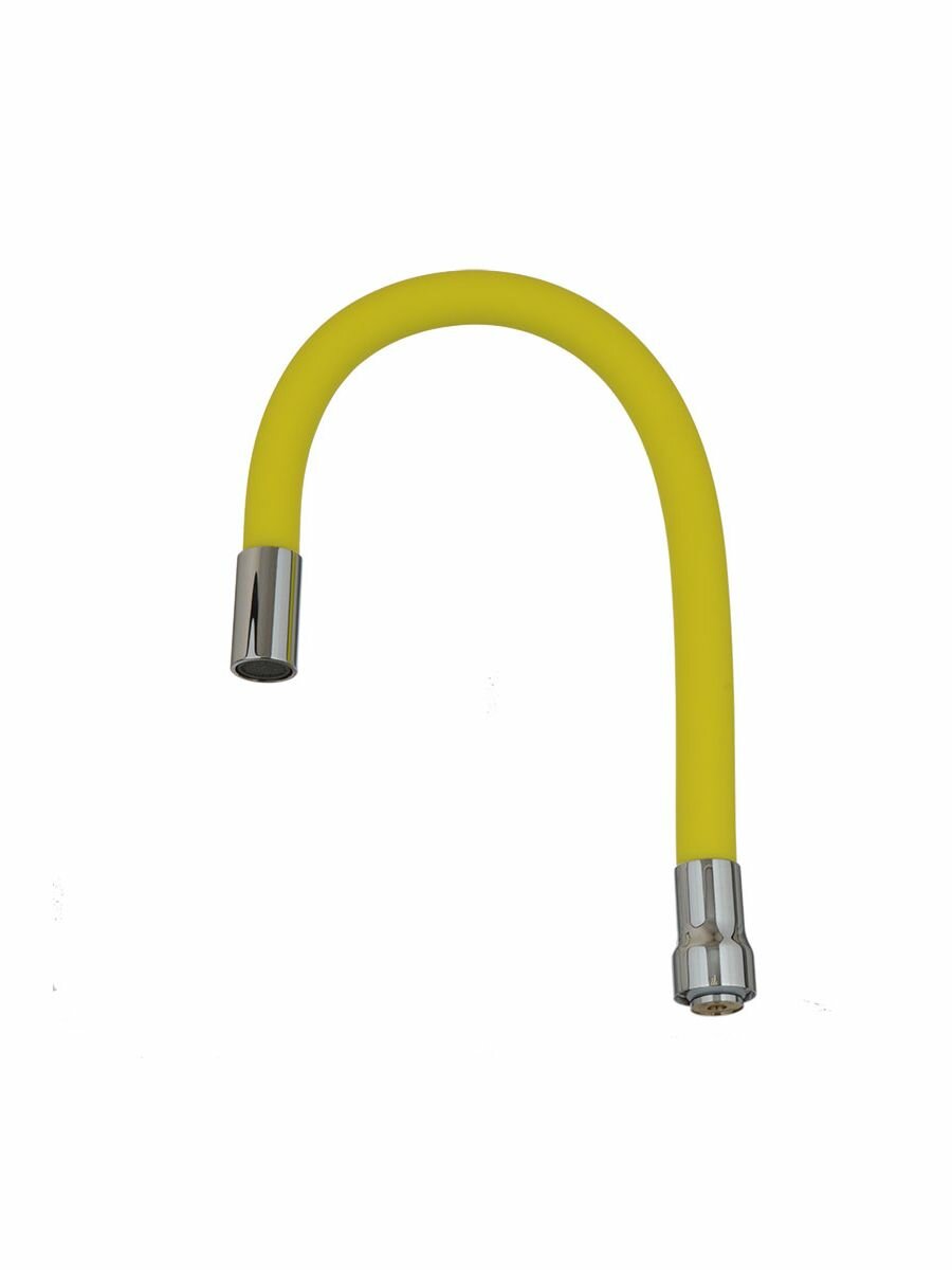 Melodia Della Vita Излив гибкий LUXE жёлтый 49см MELODIA MKP20910