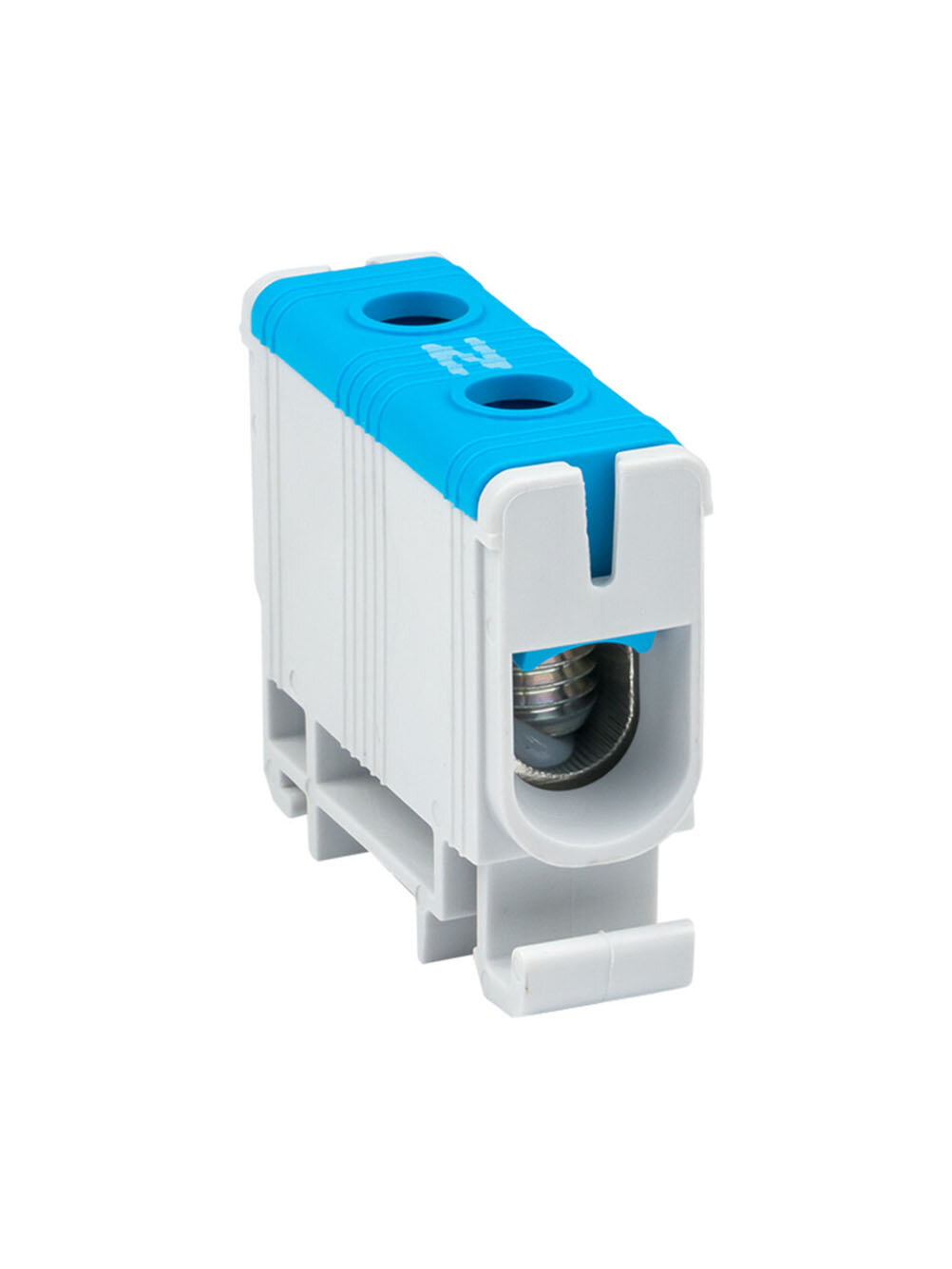 Клемма на 2 провода КСВ 16-50 2,5-50 кв. мм с пастой (plc-kvs-16-50-blue) (10 шт.)