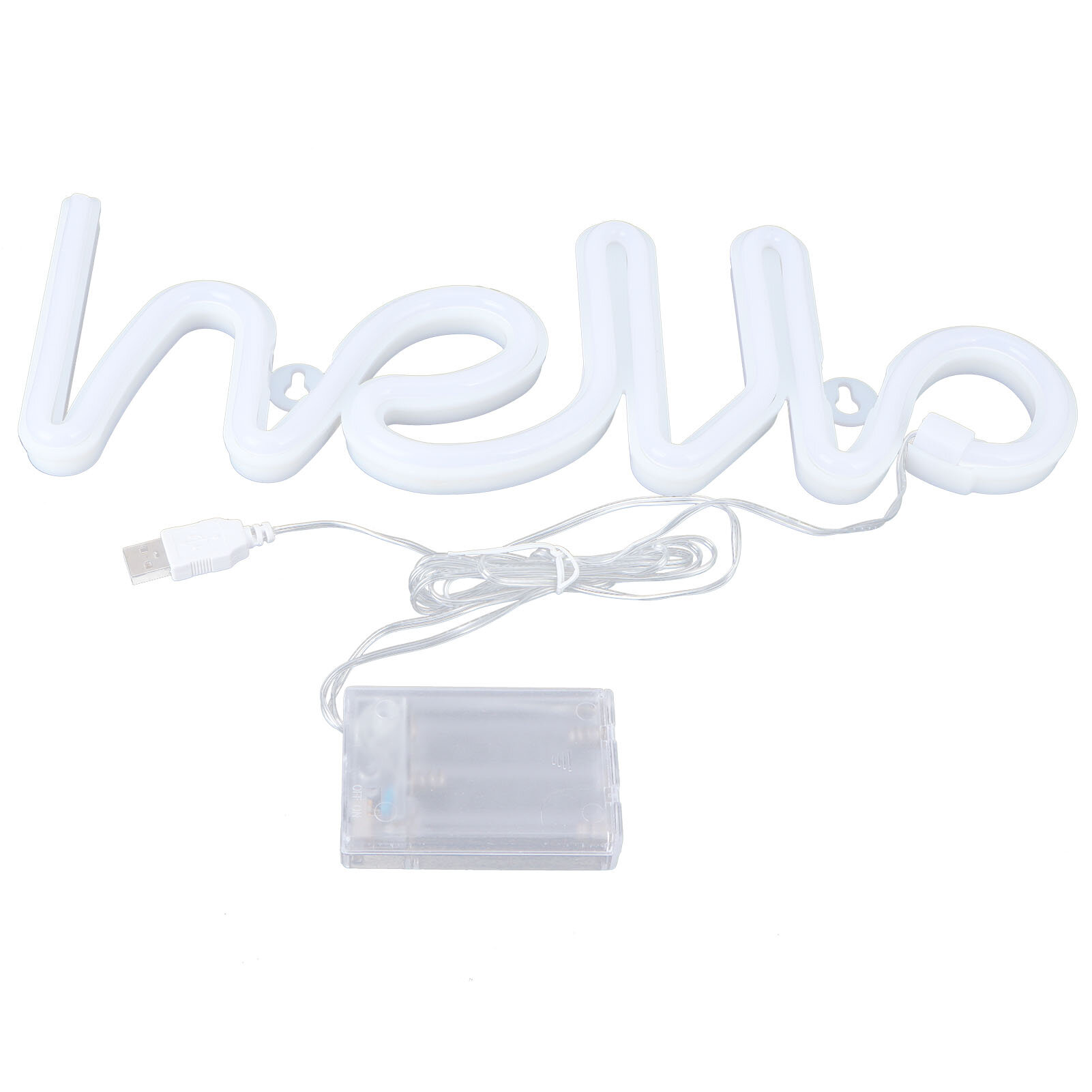 Светодиодная неоновая вывеска Hello, розовая, настенный декор для свадебной вечеринки, яркие неоновые буквы с питанием от USB и батареек