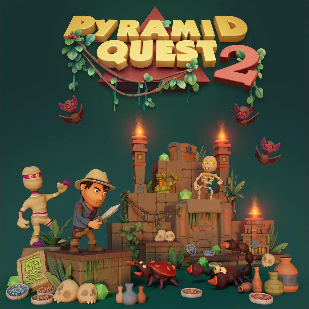 Игра Pyramid Quest 2, для PlayStation 4, на английском языке, Украина