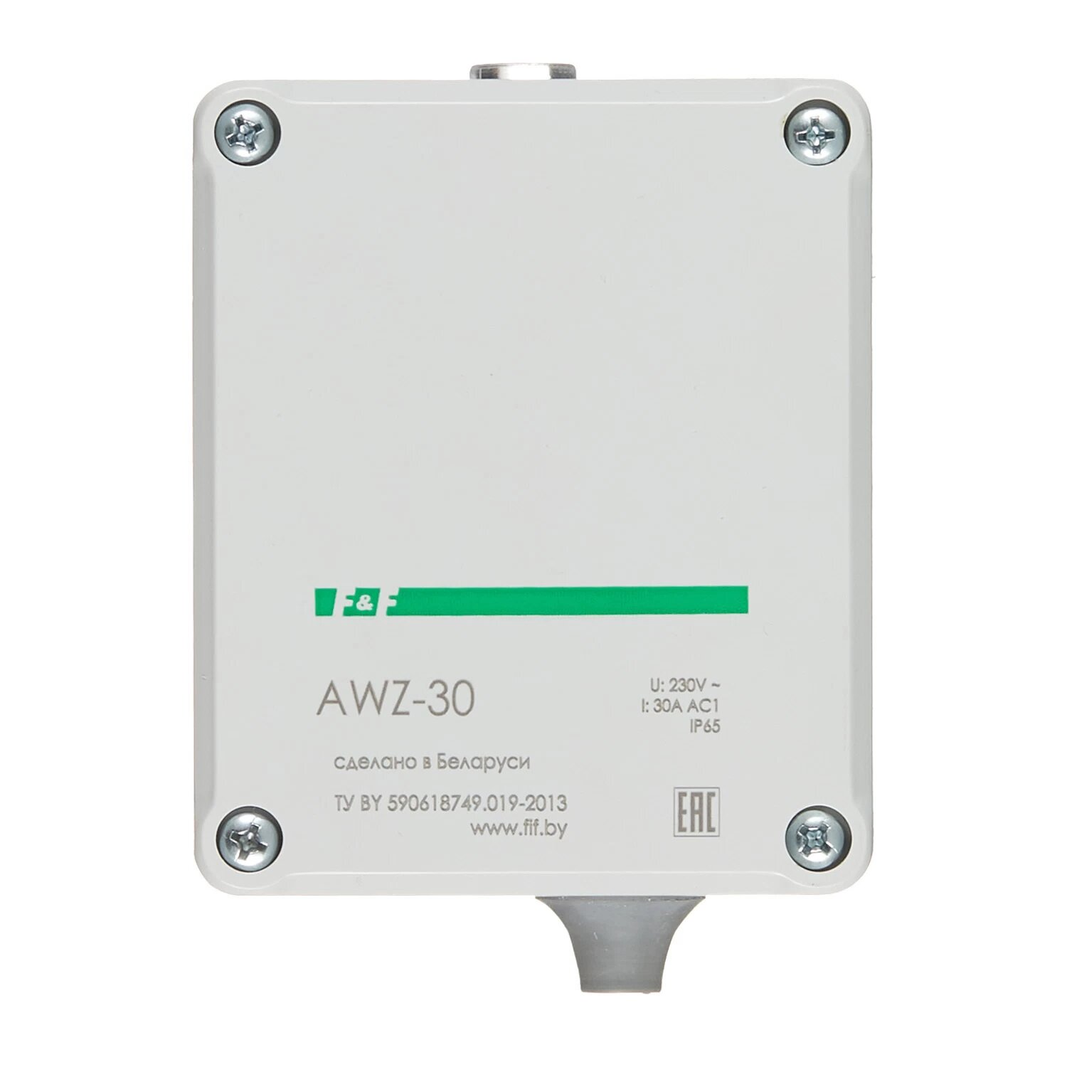 Фотореле модульное F&F AWZ-30 230 В 30 А с датчиком (EA01.001.004) F&F EA01.001.004