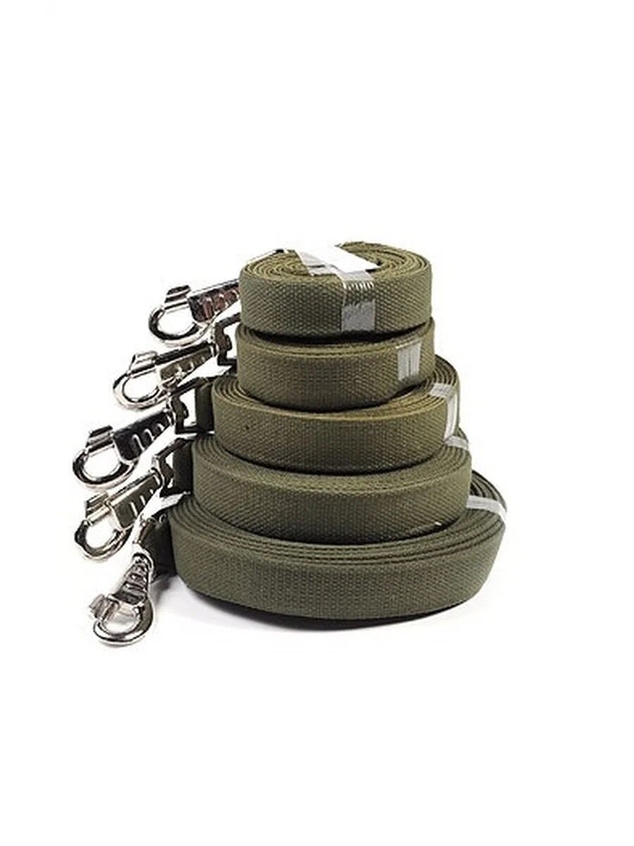 Геогазтехнология поводок брезентовый 25 мм х 7 м, металлический