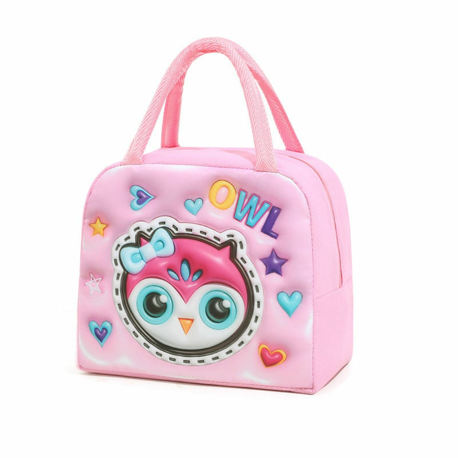 Симпатичный детский пакет для ланча с утолщенной изоляцией из алюминиевой фольги