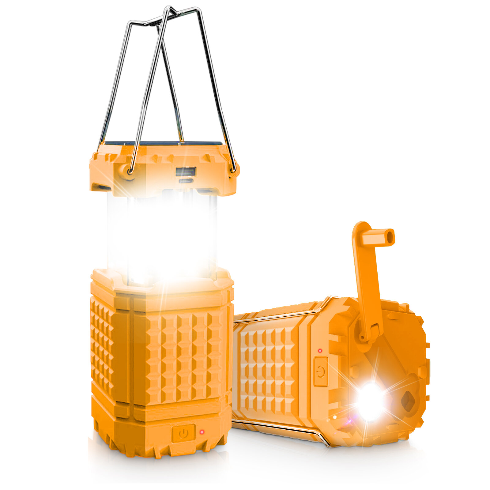 Электрический фонарь LED для кемпинга, фонарь с ручным приводом и солнечной батареей емкостью 3000, время работы 8 ч, складной фонарь для выживания, USB-зарядное устройство для мобильных телефонов, фонарь для отключения электроэнергии