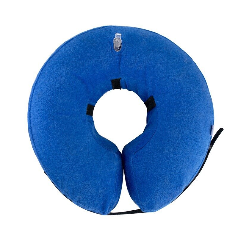 Элизабетинский воротник для собак, надувной воротник для животных, защитный воротник от укусов, воротник от вылизывания для кошек.