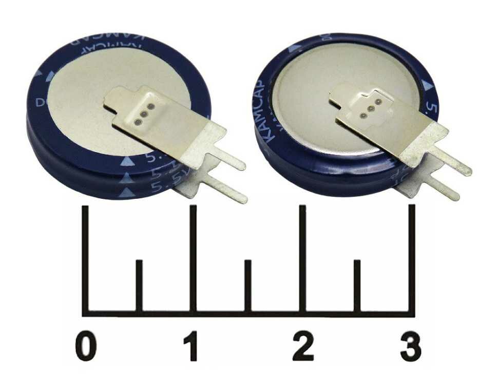 Ионистор 1.5 F/5.5V (5R5D155VYV3C)