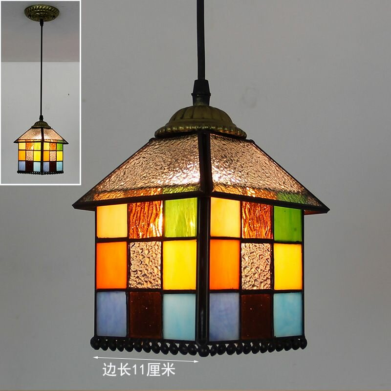 Ретро-люстра от Тиффани/маленькая люстра для столовой, прохода, коридора