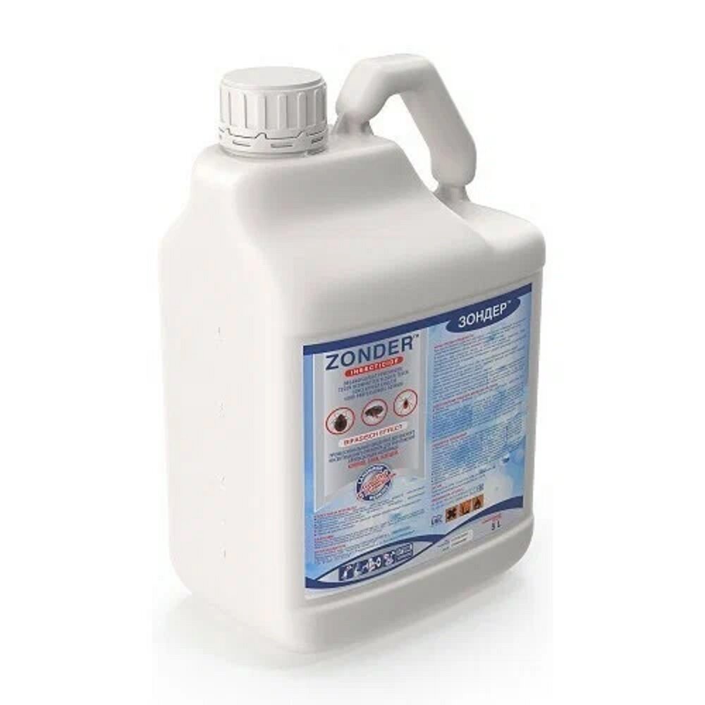 Зондер (Zonder) концентрат от постельных клопов, блох, клещей, 5л (Пластиковая канистра)
