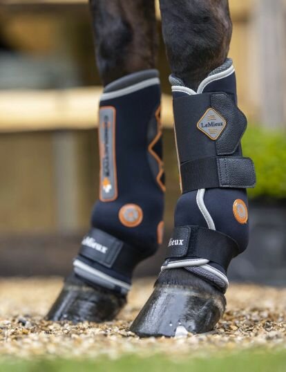 Магнитные ногавки для магнитотерапии лошадей LeMieux, размер X-Full, XL, 2 шт.