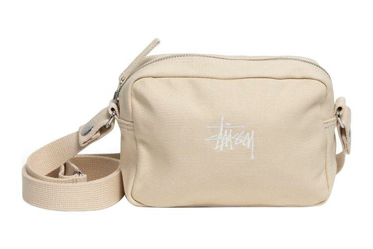 Сумка Stussy Хлопковая кроссбоди-сумка Regular
