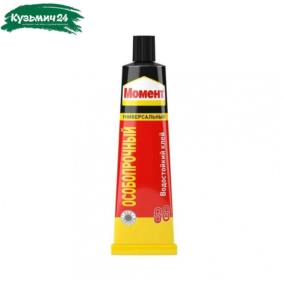 Клей Henkel Момент 88 Особопрочный, универсальный, водостойкий, 125 мл