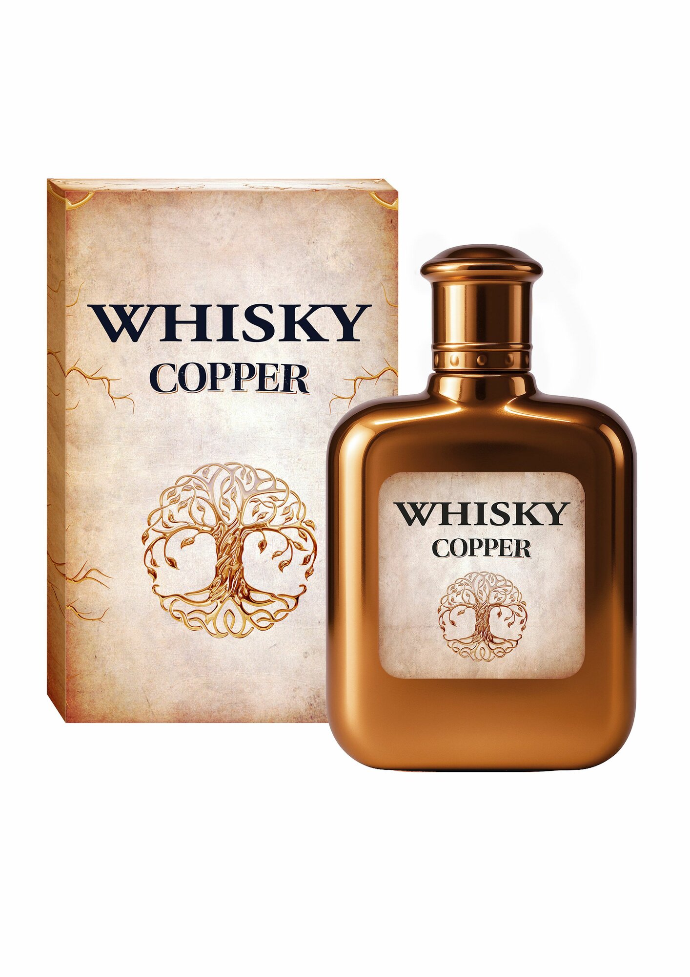 Evaflor/Туалетная вода мужская Whisky Copper, 100 мл