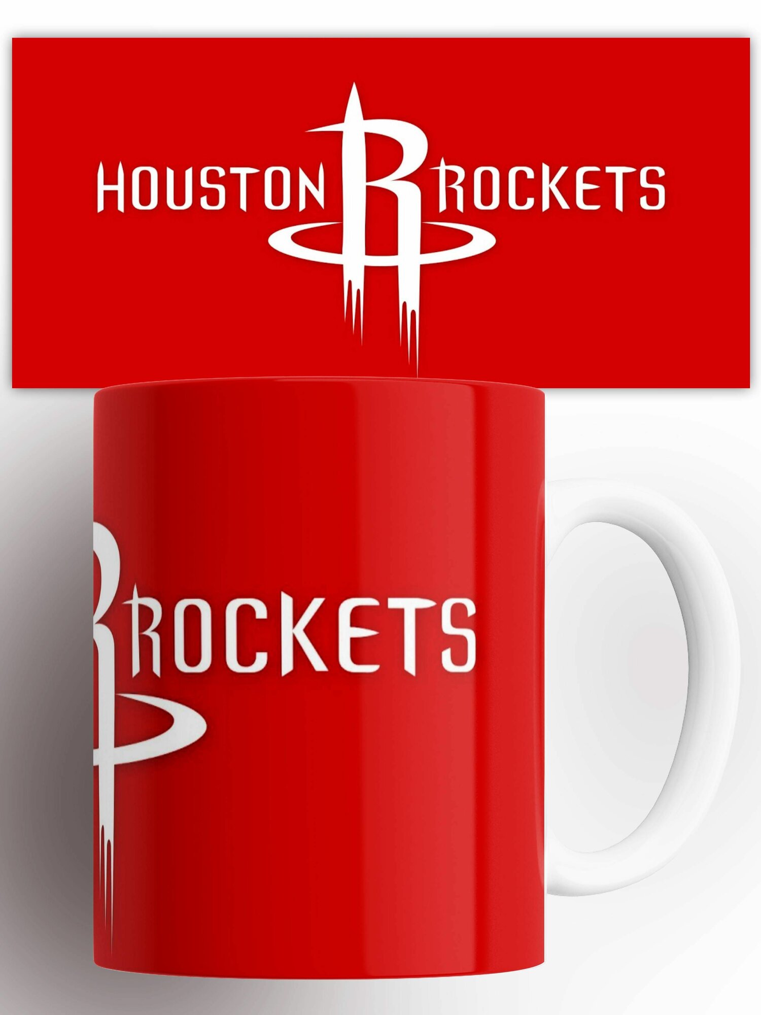 Кружка Баскетбольный клуб Хьюстон Рокетс Houston Rockets 330 мл