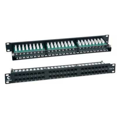 Патч-панель PLHD-48-CAT.5E-DUAL