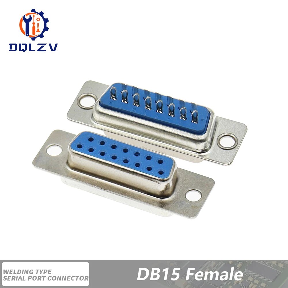 DB15 DB25 DB9 DB37 Адаптер разъемов DQLZV 5PCS, DB15 Female