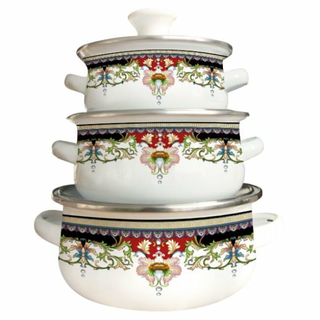 Набор кастрюль KL-4119 6 предметов