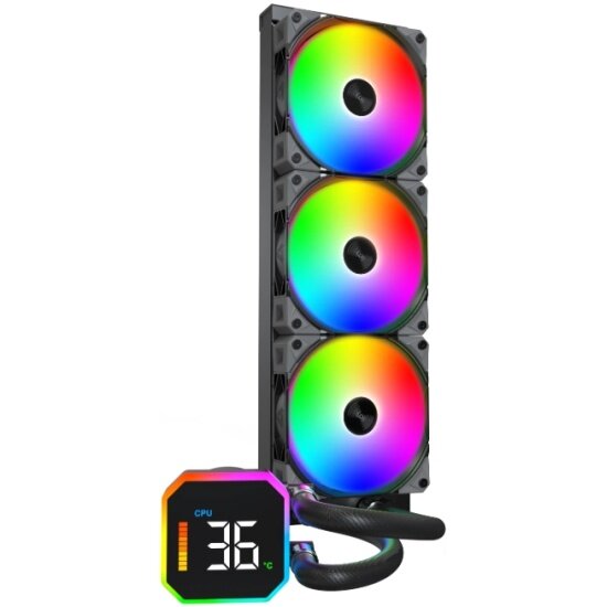 СВО для процессора Montech HyperFlow Digital 360 Black