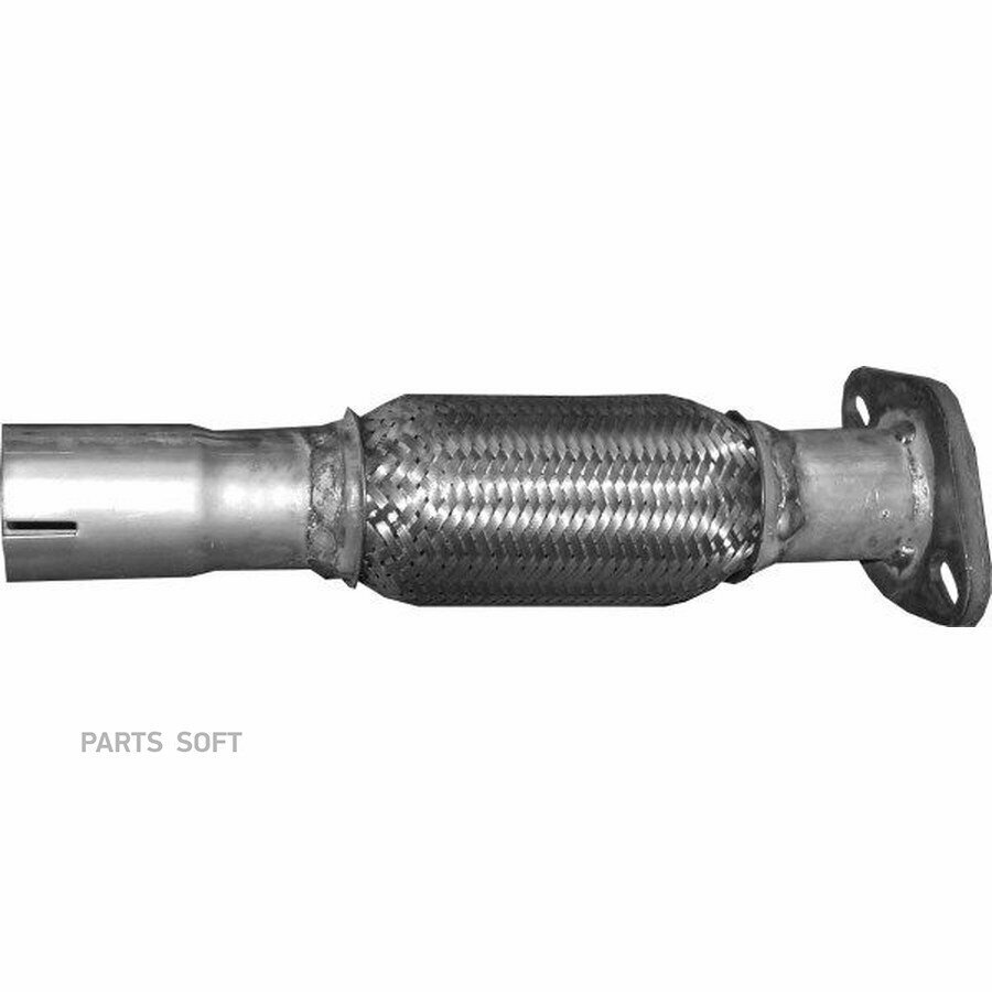 Глушитель передн труба Ford Fiesta 1.25-1.4 96-, Mazda 121 от официального дистрибьютора, POLMOSTROW, артикул 08163