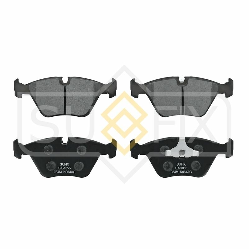 SUFIX Колодки тормозные передние BMW 3(E36) 3.0-3.3 94-06/ 5(E34) 1.8-4.0 88-96/ 7(E32) 3.0-5.0 85-94/ Z3(E36) 3.2 97-03