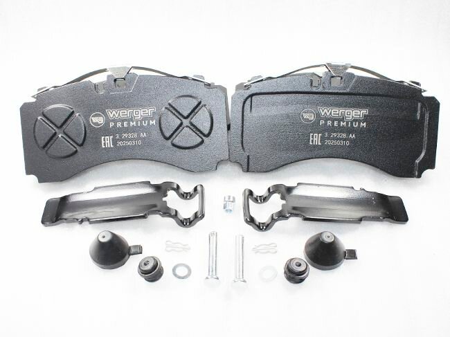 Тормозные колодки SCHMITZ, KNORR ST7-430 PREMIUM WERGER для прицепов и полуприцепов