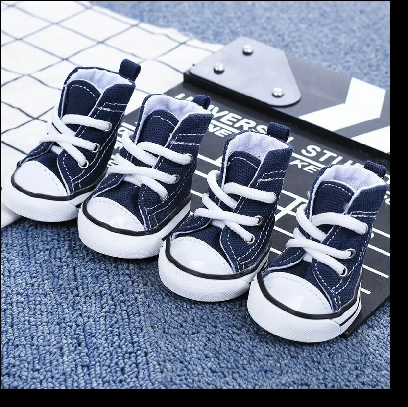 Кеды для собак мелких и средних пород Arnydog "Star" синие, размер 3